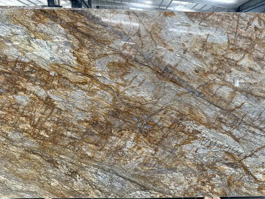 Buy Golden Storm Granite Slabs & Countertops at Factory Price