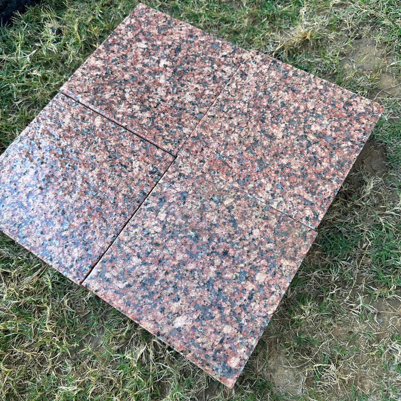 Red Granite Setts (Cobble) in Multiple Finishes | Stone Galleria