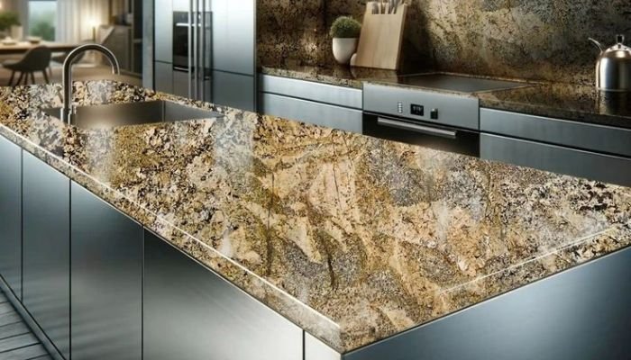 Granit Alaska Gold | Dalles & Carreaux | Utilisation Sol & Cuisine au ...